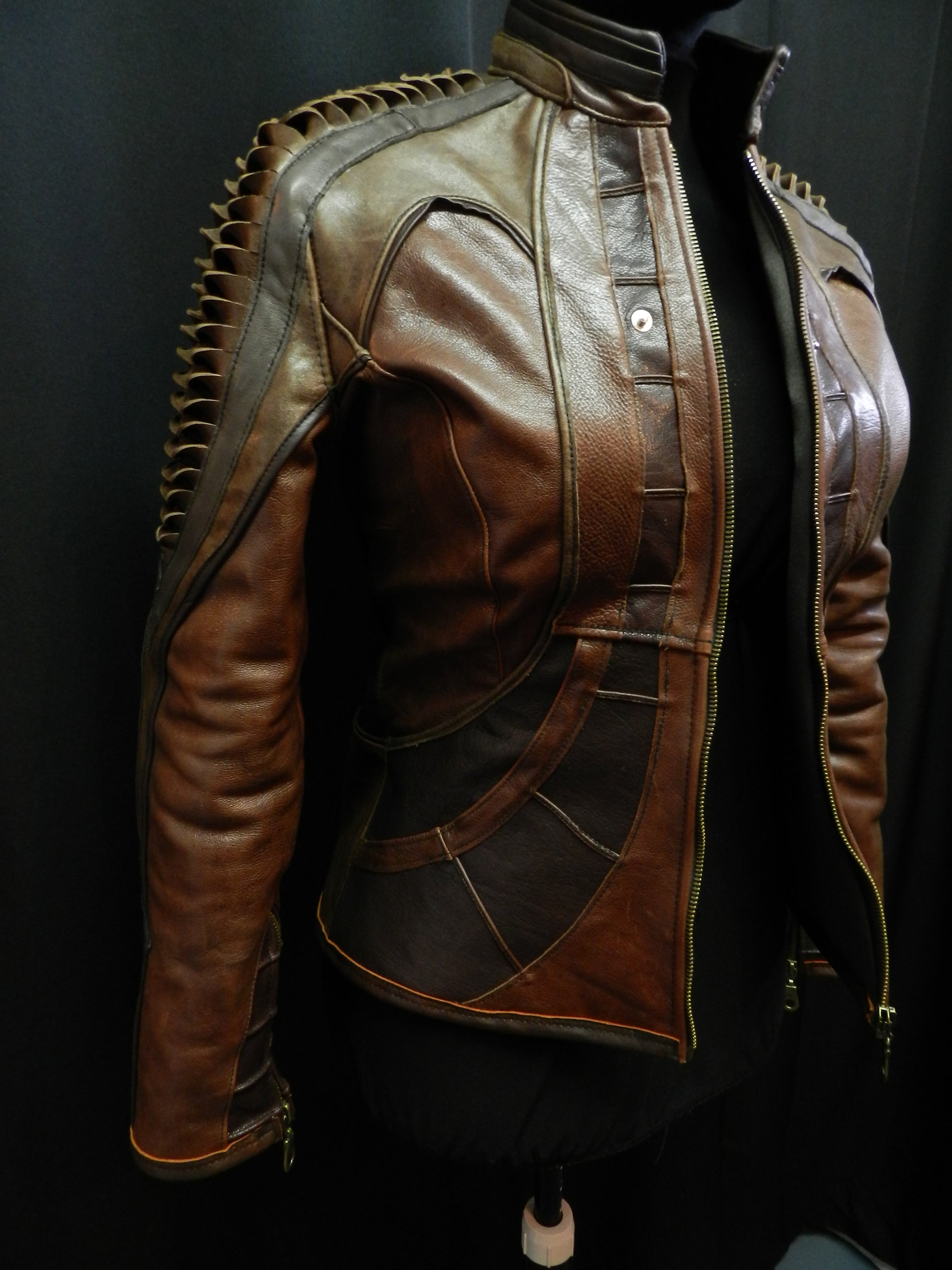 Inspired by Seven of Nine jacket Picard real leather Jacket custom mad ...