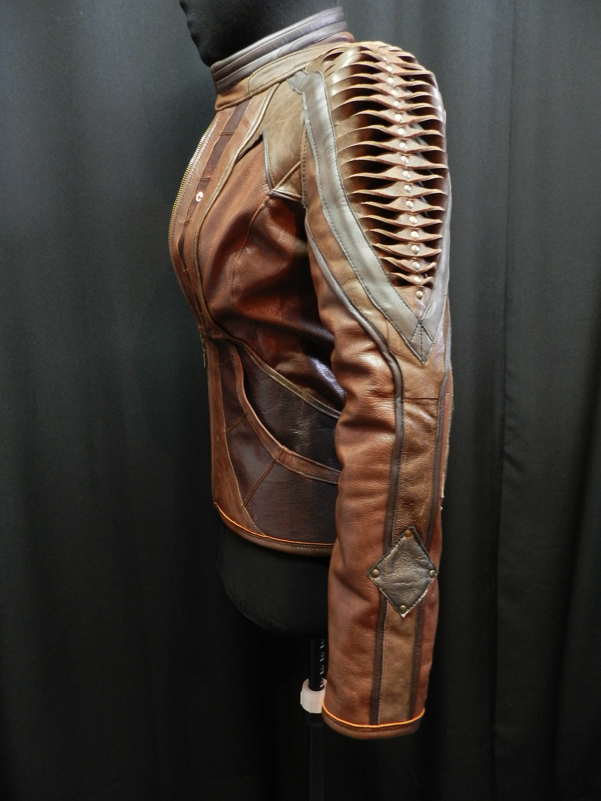 Inspired by Seven of Nine jacket Picard real leather Jacket custom mad ...